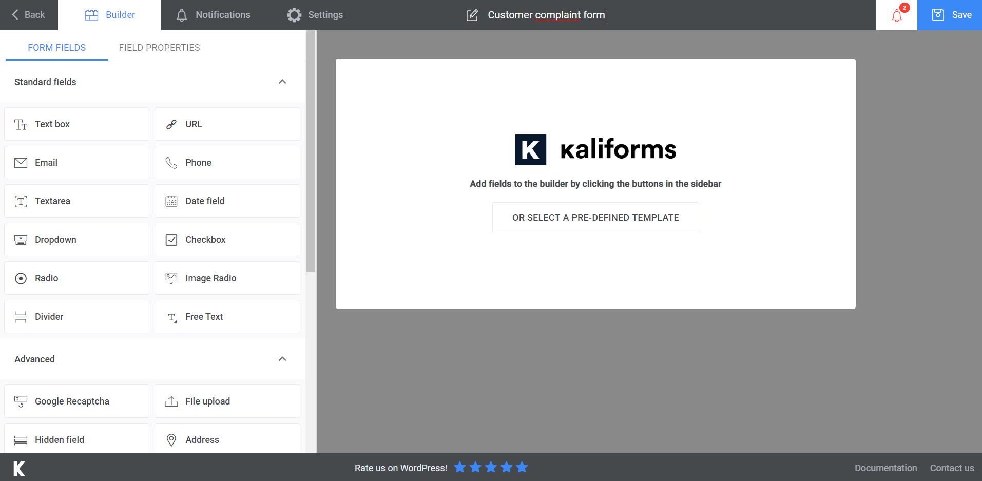 Create an online customer complaint form - a step-by-step guide for ...