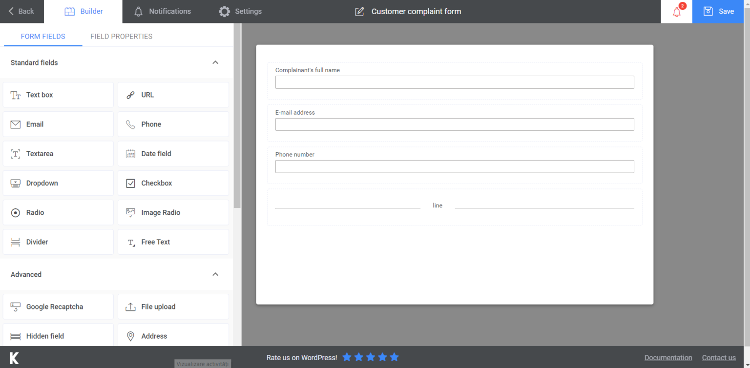 Create an online customer complaint form - a step-by-step guide for 2021 - Kali Forms