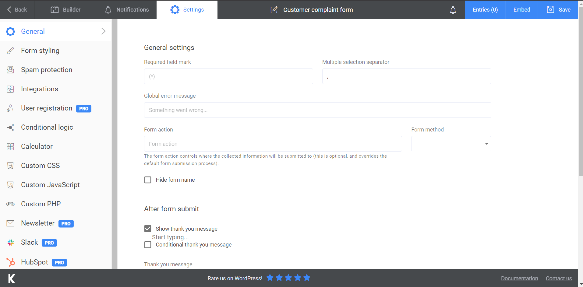 Create an online customer complaint form - a step-by-step guide for ...