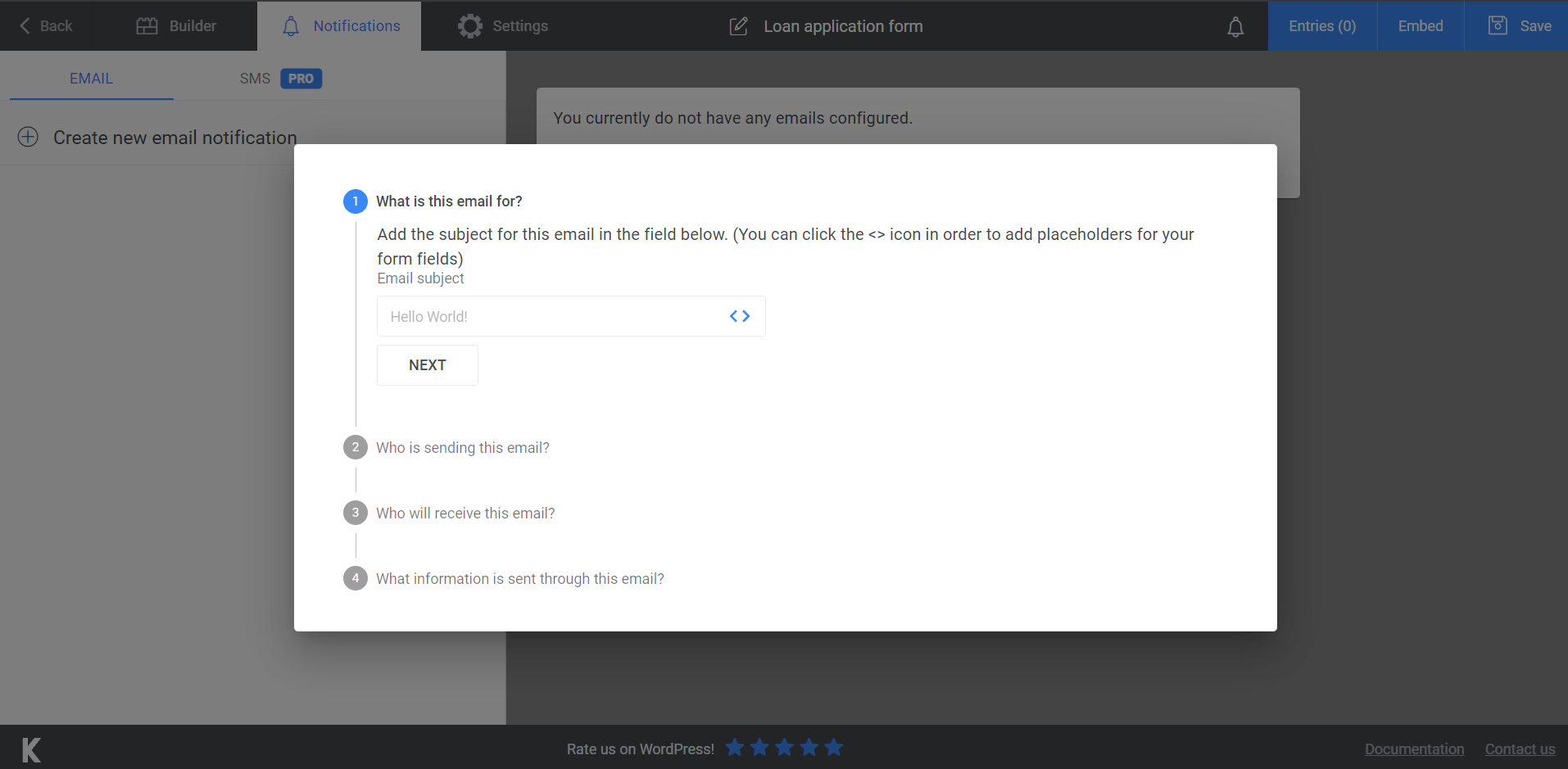 Loan application form - a step-by-step handbook for 2021 - Kali Forms