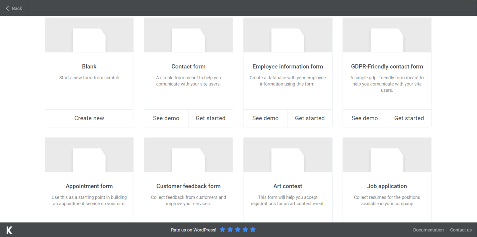 How to create an employee onboarding form for 2021 - Kali Forms