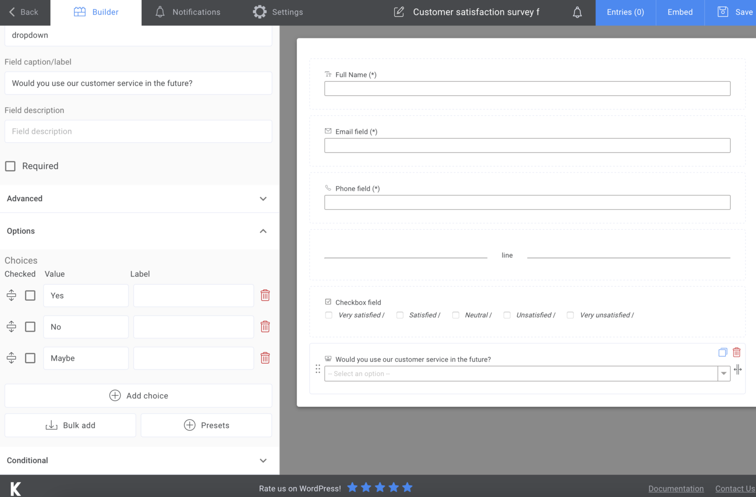 Customer satisfaction survey form - a complete tutorial for 2021 - Kali ...