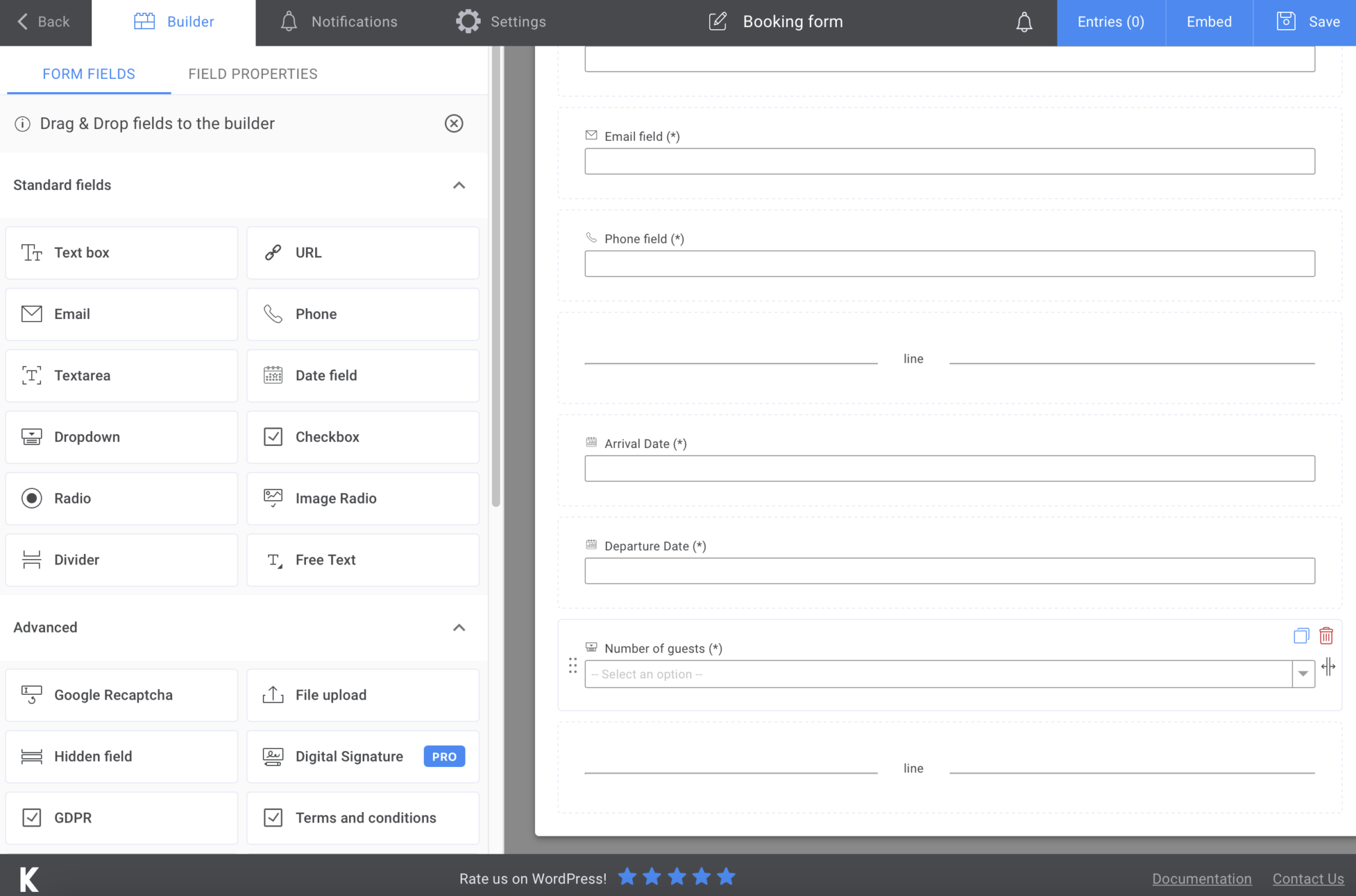 Online booking form - a step-by-step guide for 2021 - Kali Forms